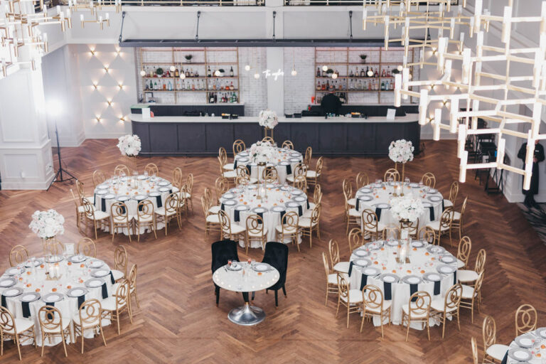 The Lucy Cescaphe Philadelphia Luxury June Wedding in Black and White ...